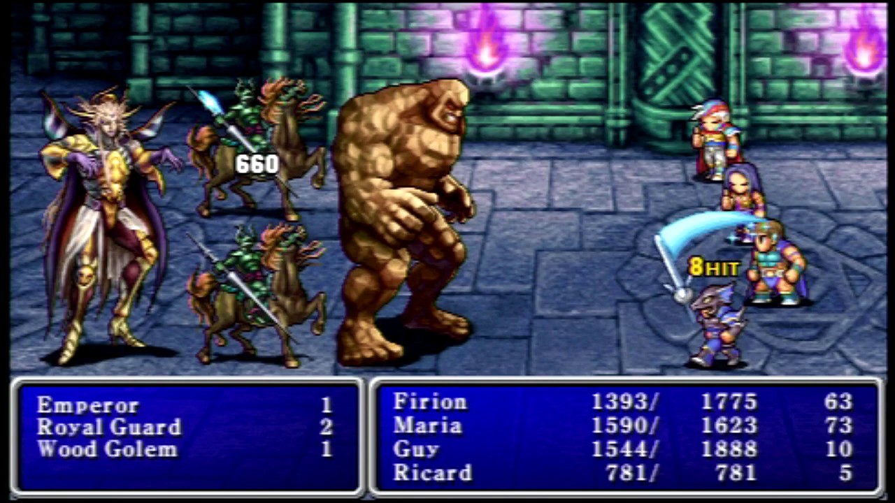 Let's Play Final Fantasy 2 (Dawn of Souls) PSP Walkthrough Part 15 (The ...