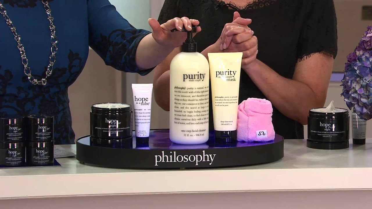 philosophy super-size beauty sleep essentials with Mary Beth Roe - YouTube