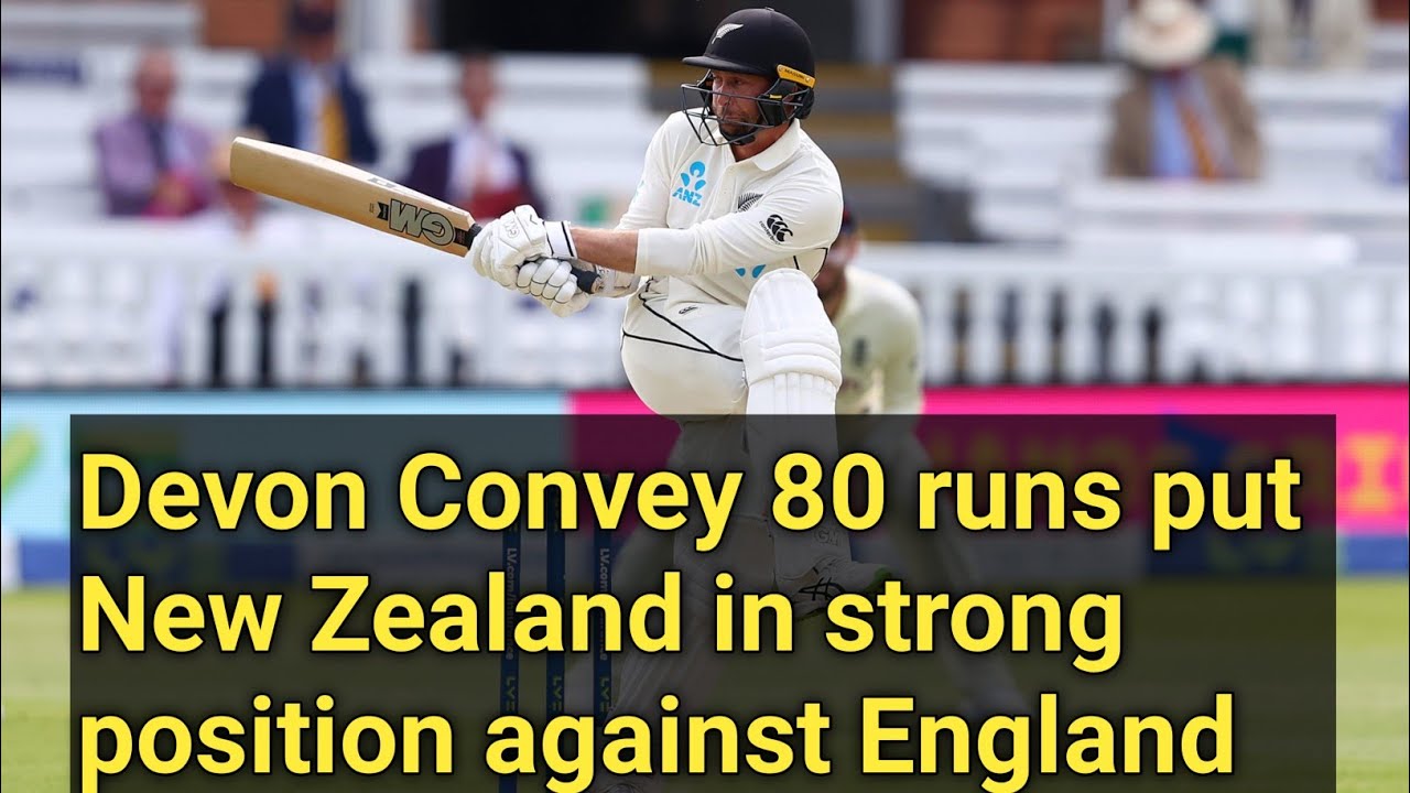 Devon Convey 80 runs & Young 82 runs, amazing batting display by New ...