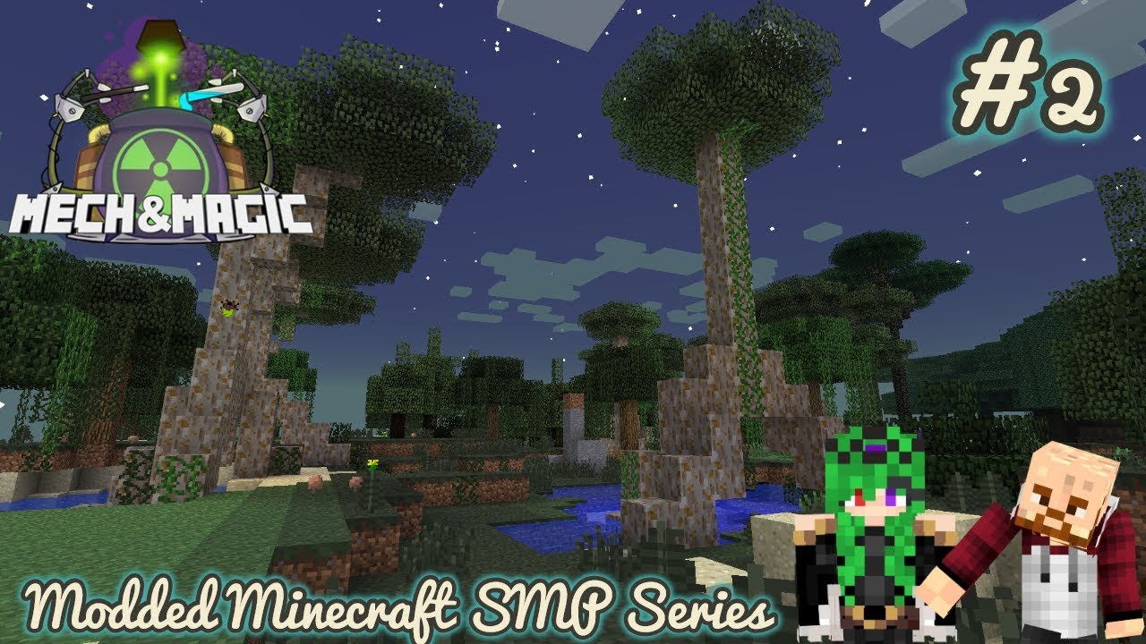 Modded Minecraft SMP: Mech and Magic Ep 2 - The Unexpected Journey ...