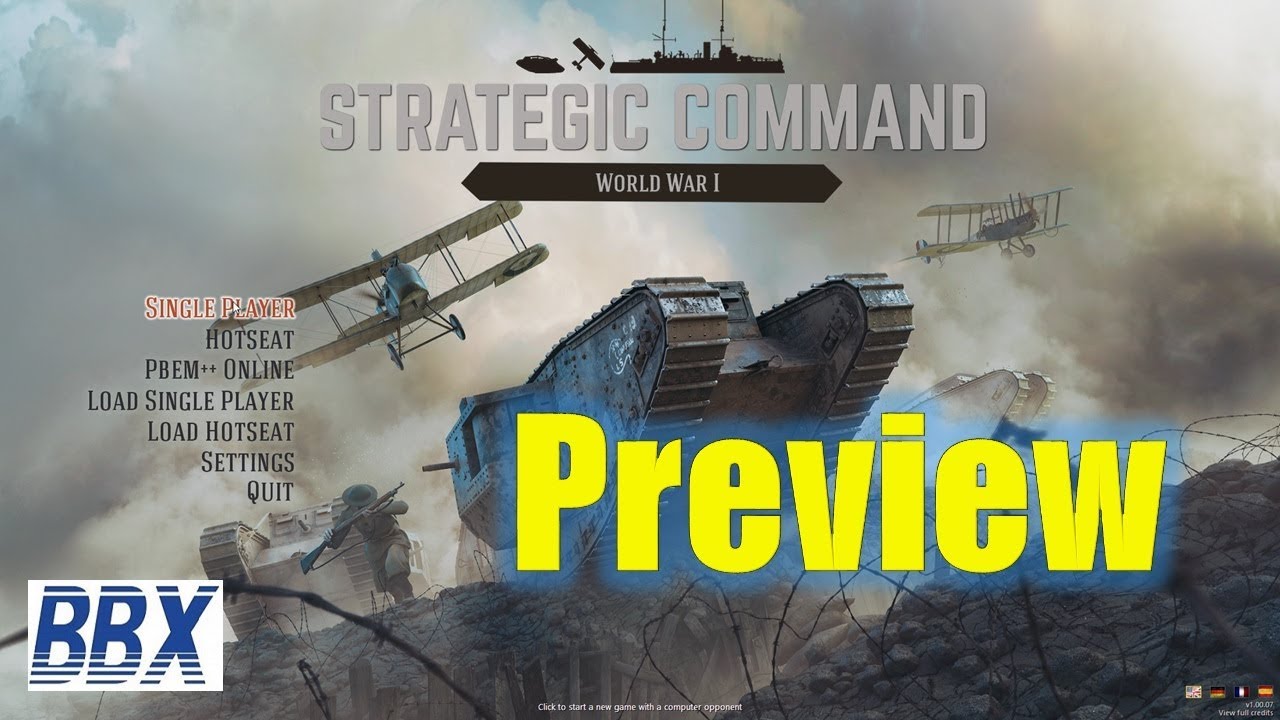 Strategic Command World War 1 | Preview - YouTube