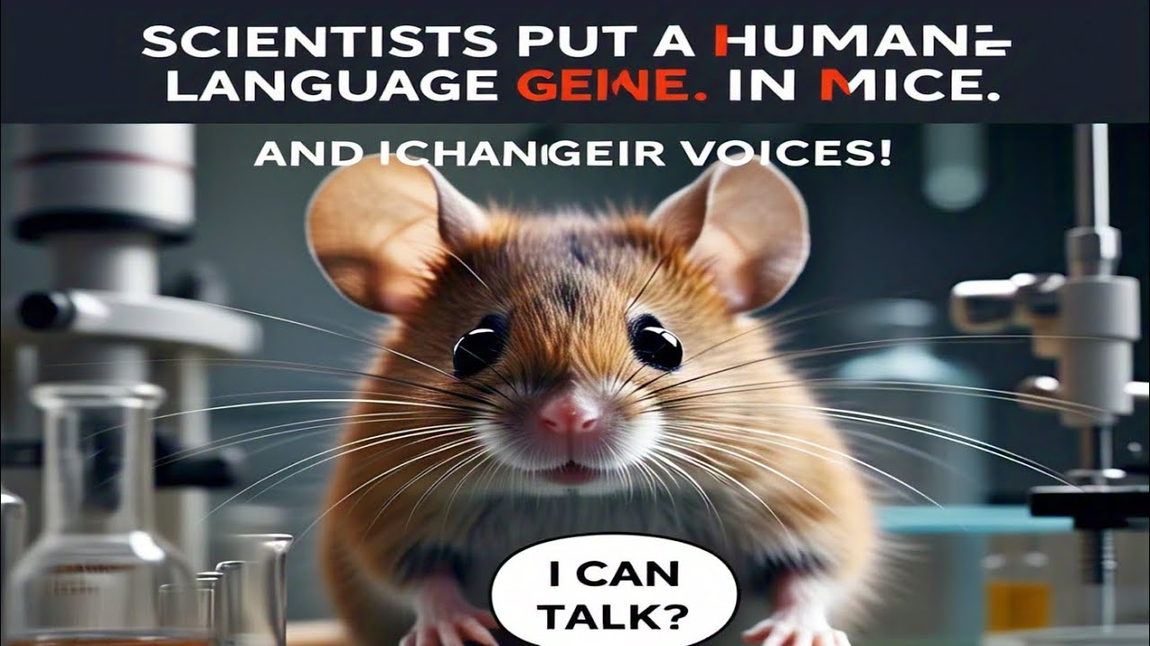 Scientists Gave Mice a Human Language Gene..And It Changed Their Voices ...