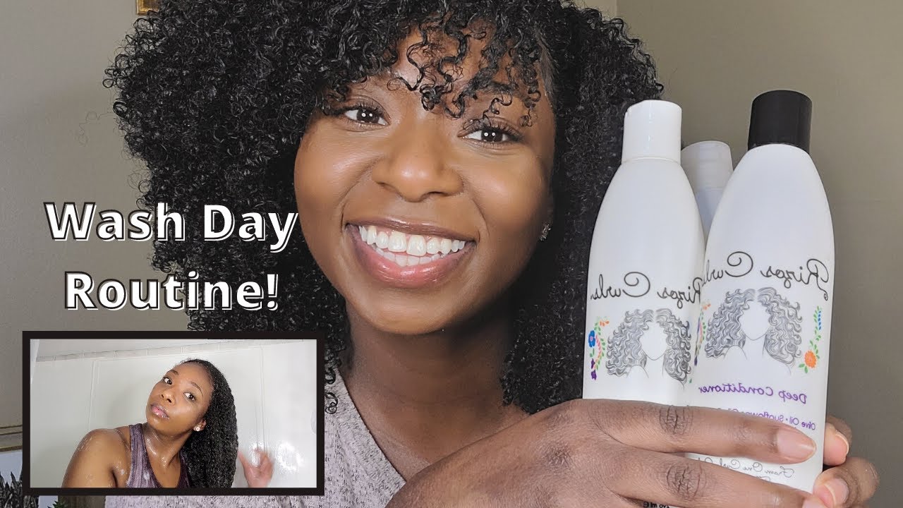 Rizos Curls Wash N Go | My UPDATED Wash Day Routine - YouTube