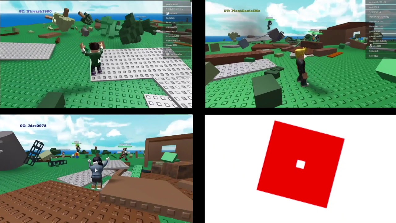 Roblox - Natural Disaster Survival By Stickmasterluke. Earthquake ...