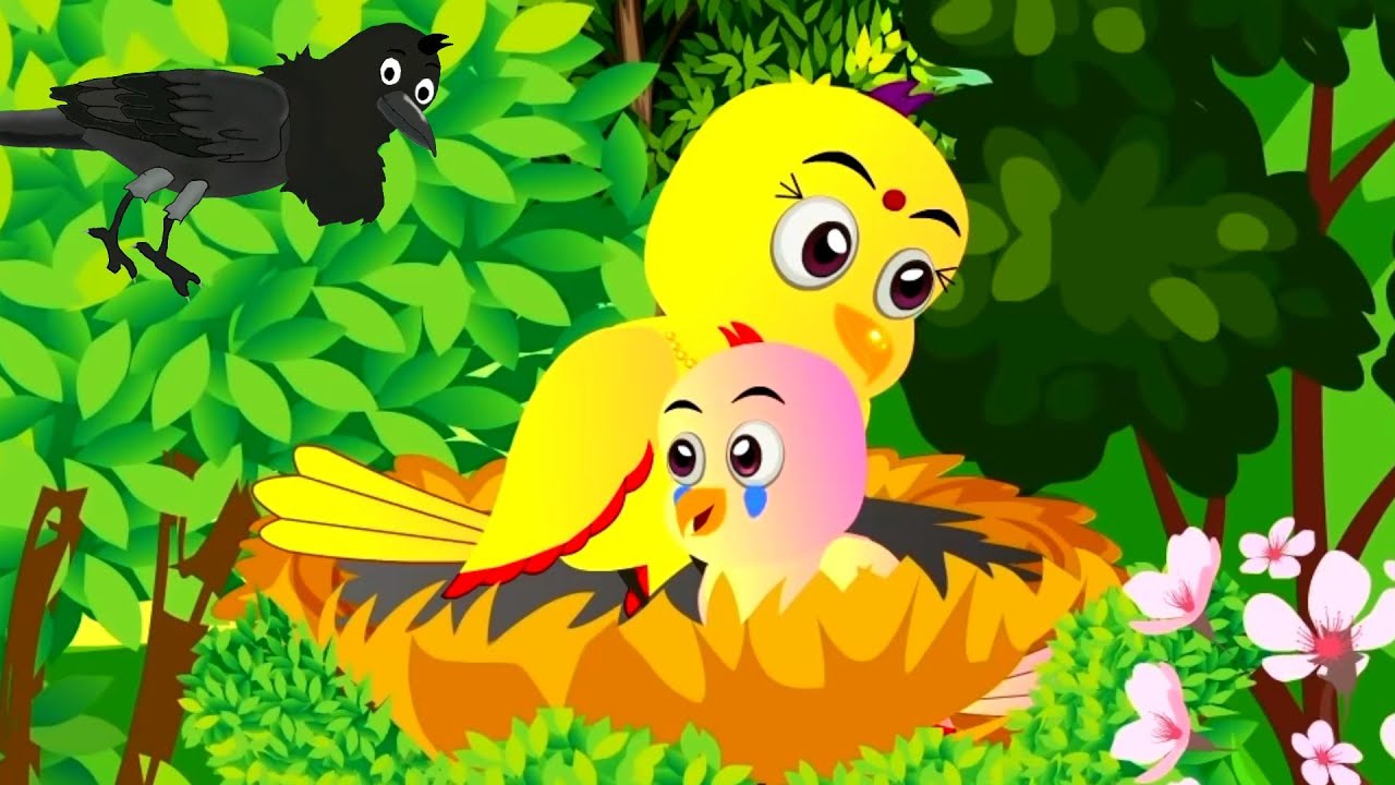 Kids Cartoons In Hindi | Tuntuni chidiya|zalim kauwa|top10Cartoons For ...