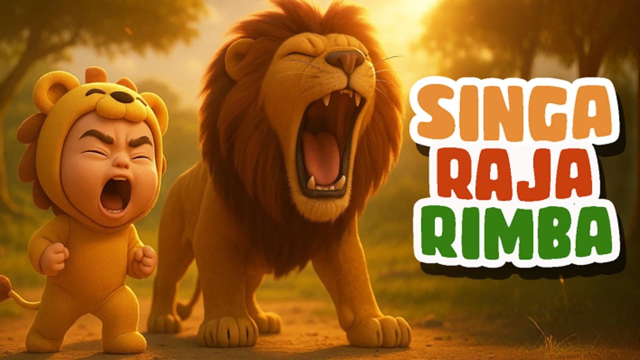 Singa Menerkam 🦁 | Lagu Anak Ceria dan Edukatif - YouTube