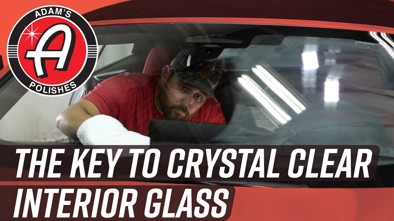 The Key to Crystal Clear Glass | Adam's Polishes Brilliant Glaze - YouTube