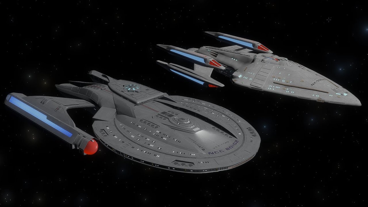 USS Prometheus v USS Titan - YouTube