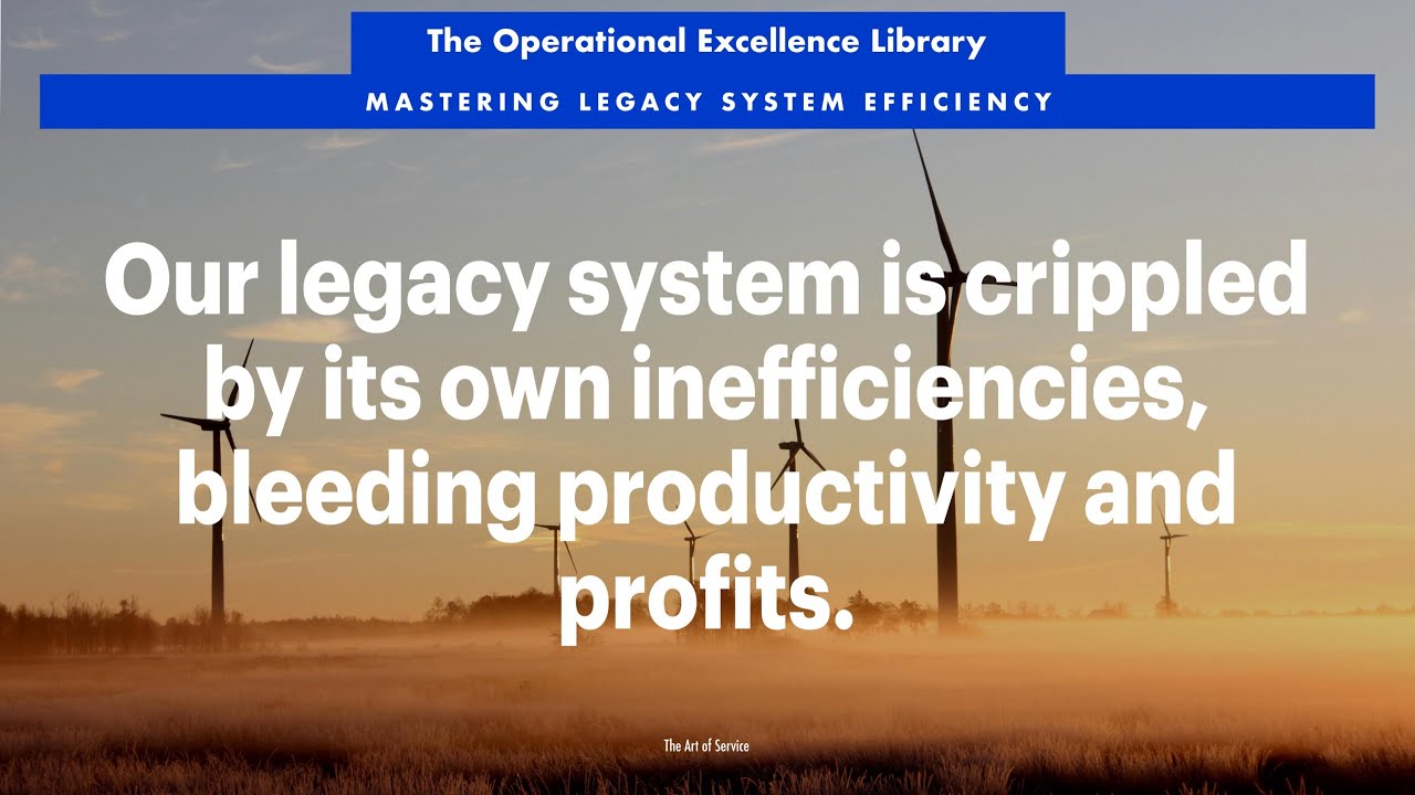 Bleeding Profits: Unlocking Efficiency in Crippled Legacy Systems - YouTube