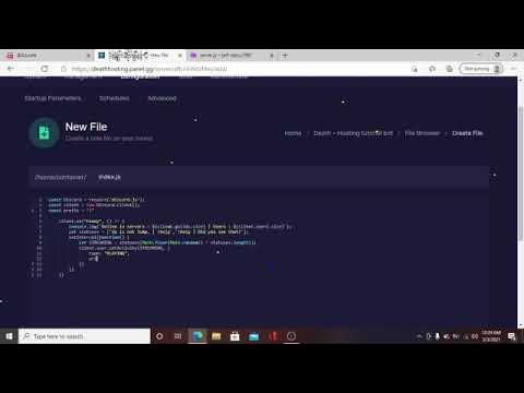Discord.js | Auto Status bot - YouTube