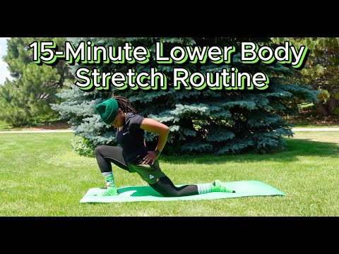 Quick Stretching Routine | Lower Body For Beginners! - YouTube