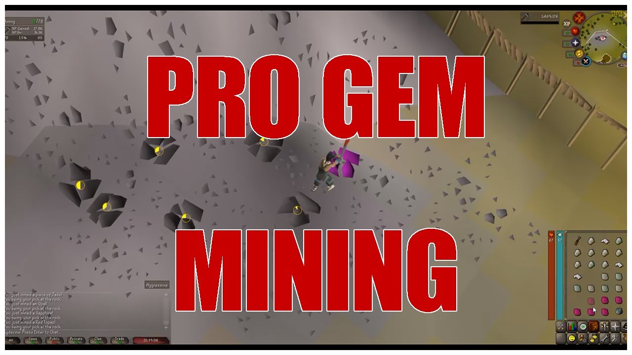 OSRS - Gem Mining - YouTube