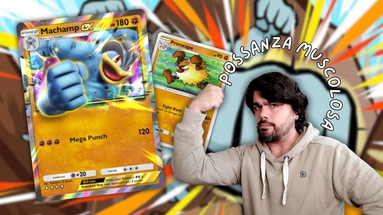 MACHAMP EX: 4 BRACCIA, DOPPI SCHIAFFI! - POKEMON POCKET ITA - YouTube