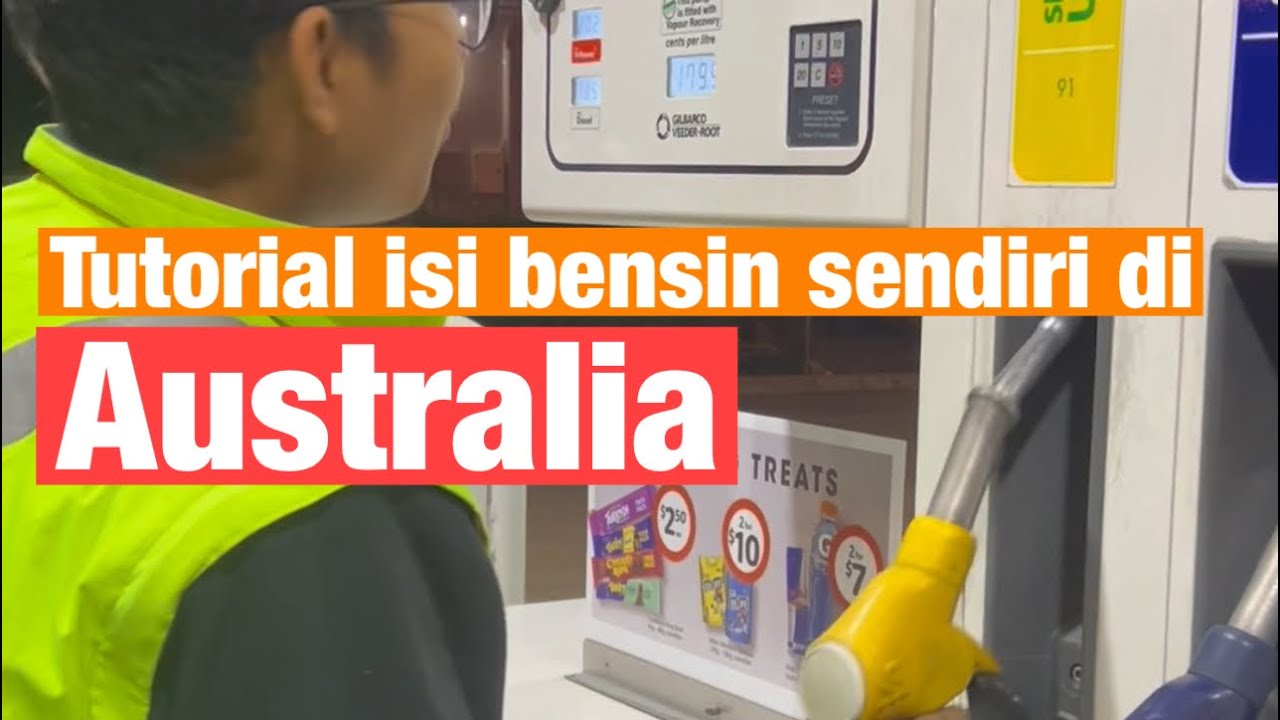 Tutorial isi bensin sendiri di Australia - YouTube