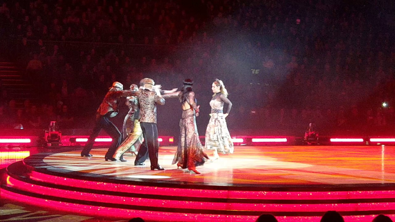 Strictly come dancing at The O2 11/02/17 Kevin & Louise paso doble ...