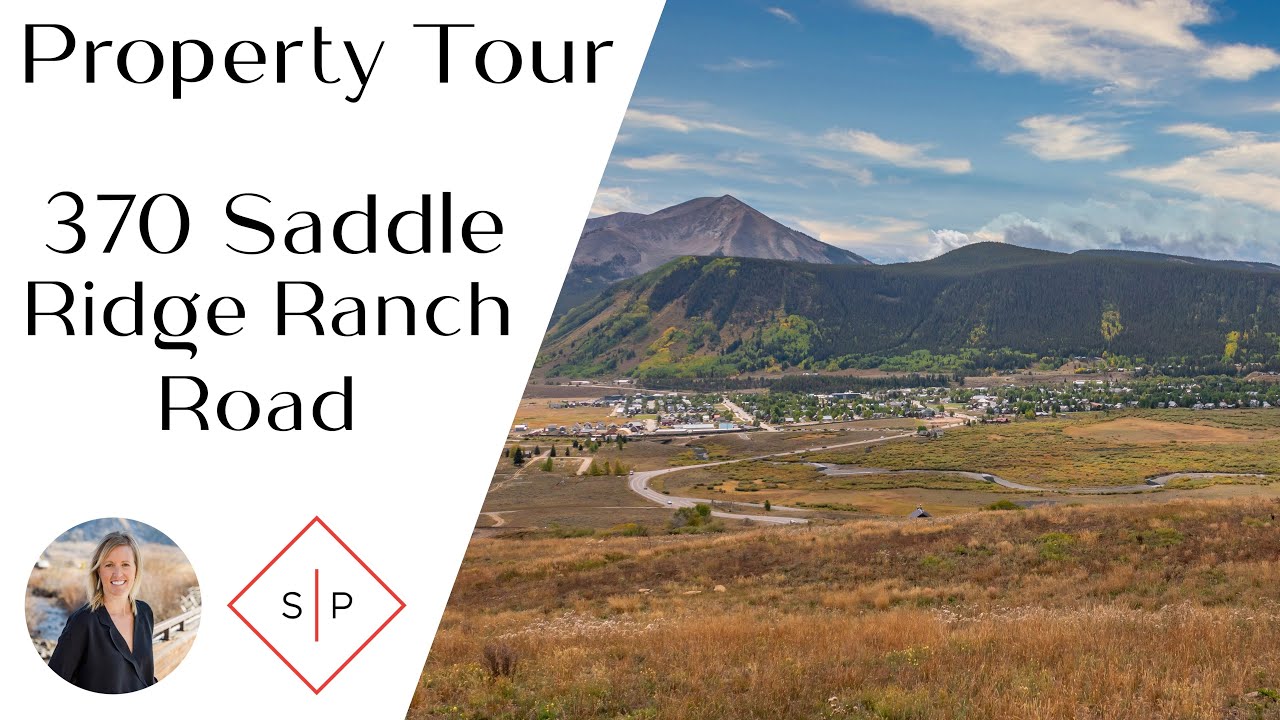 370 Saddle Ridge Ranch Road - Crested Butte Real Estate - YouTube