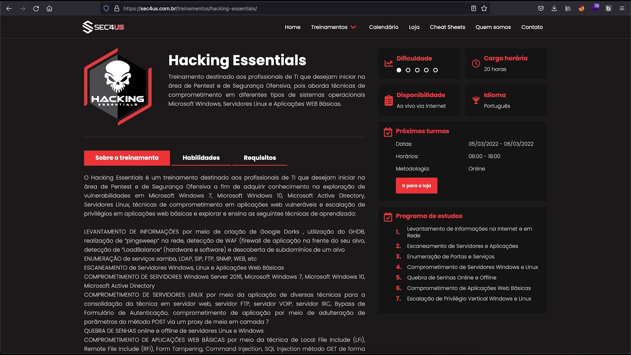 [Sec4US BlackWeek 2021] Hacking Essentials - YouTube