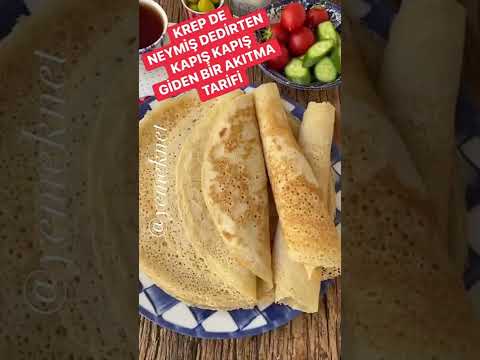 Krep de NEYMİŞ dedirten Mayalı AKITMA tarifi
