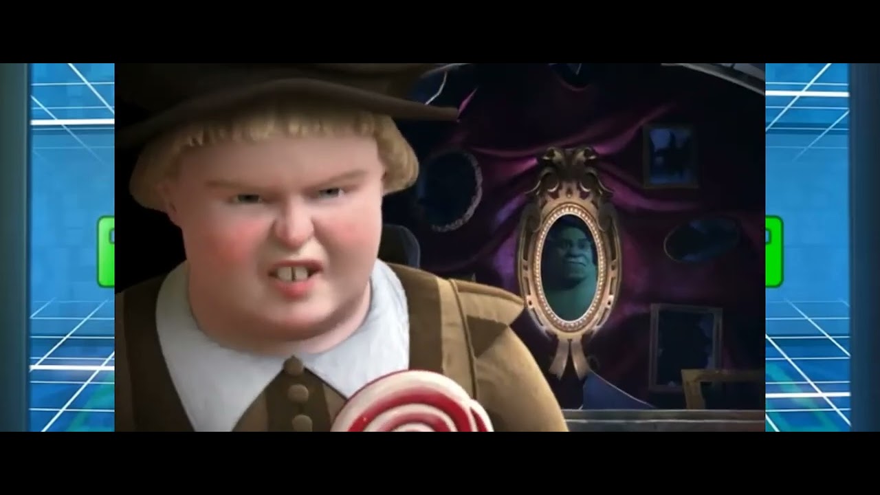 Talking Tom and his Friends Watching Shrek Forever After DVD Menu - YouTube