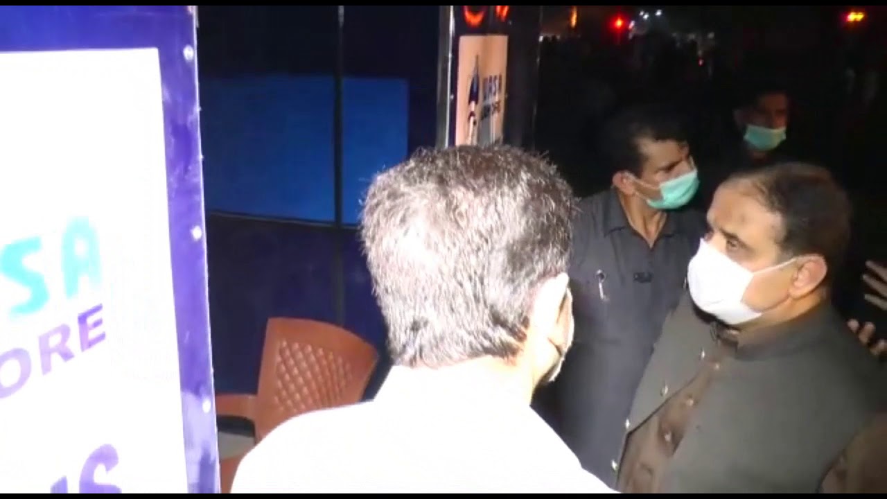 CM Usman Buzdar inspects construction work on Haji Camp to River Ravi ...