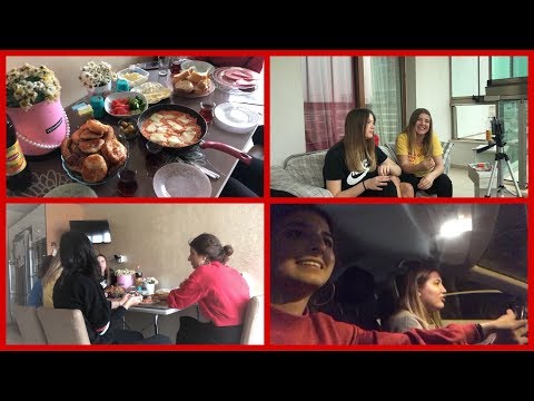 KIZLARLA BİR GÜN | KAHVALTI | ARABA SÜRME | #VLOG3