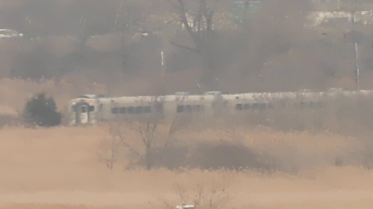 Bergen County and Pascack Valley Line Trains over the Hackensack River ...