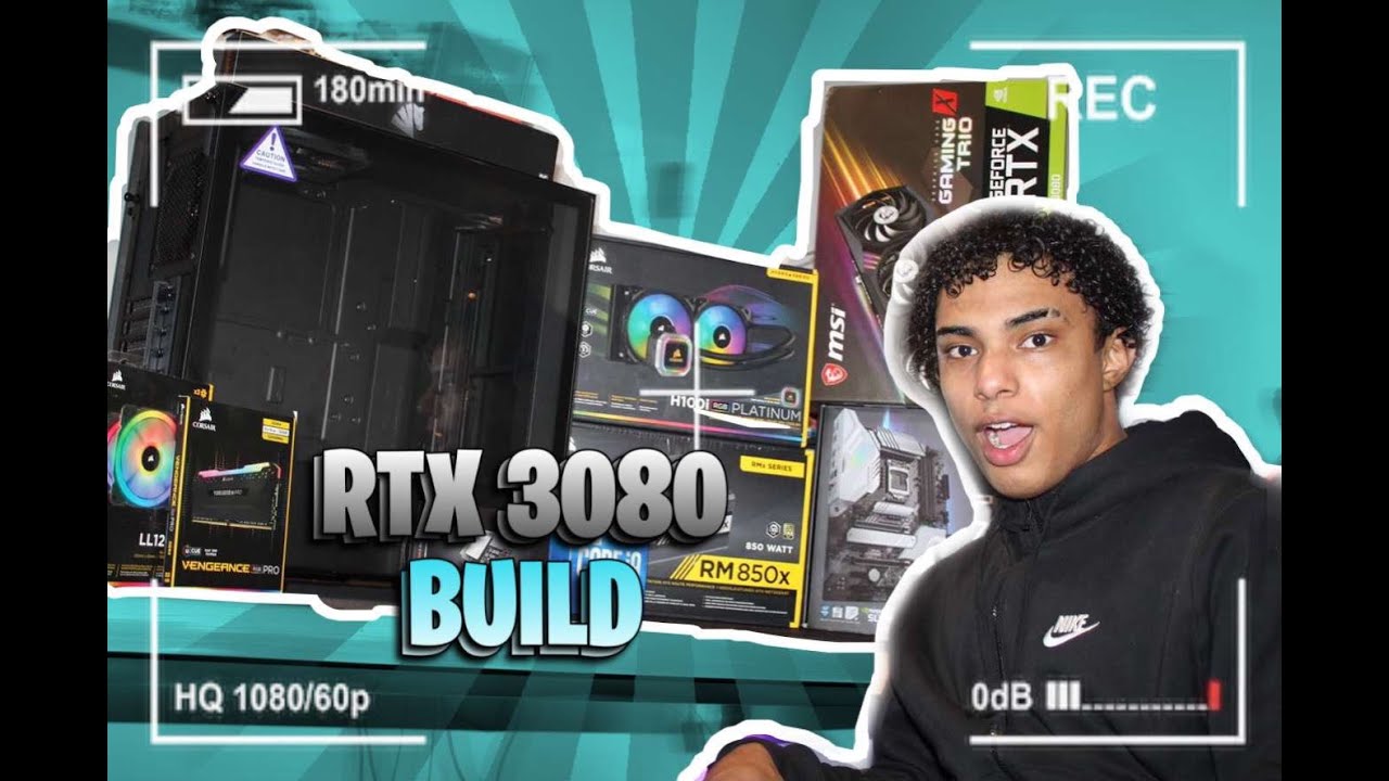 MY FIRST PC BUILD!!!! (RTX 3080) - YouTube