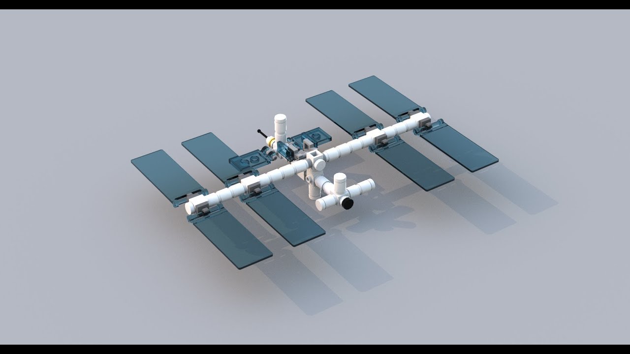 LEGO MINI ISS SATION #INSTRUCTION - YouTube