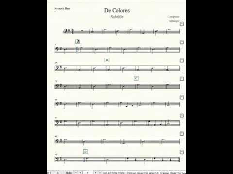 De Colores Guitarron - YouTube