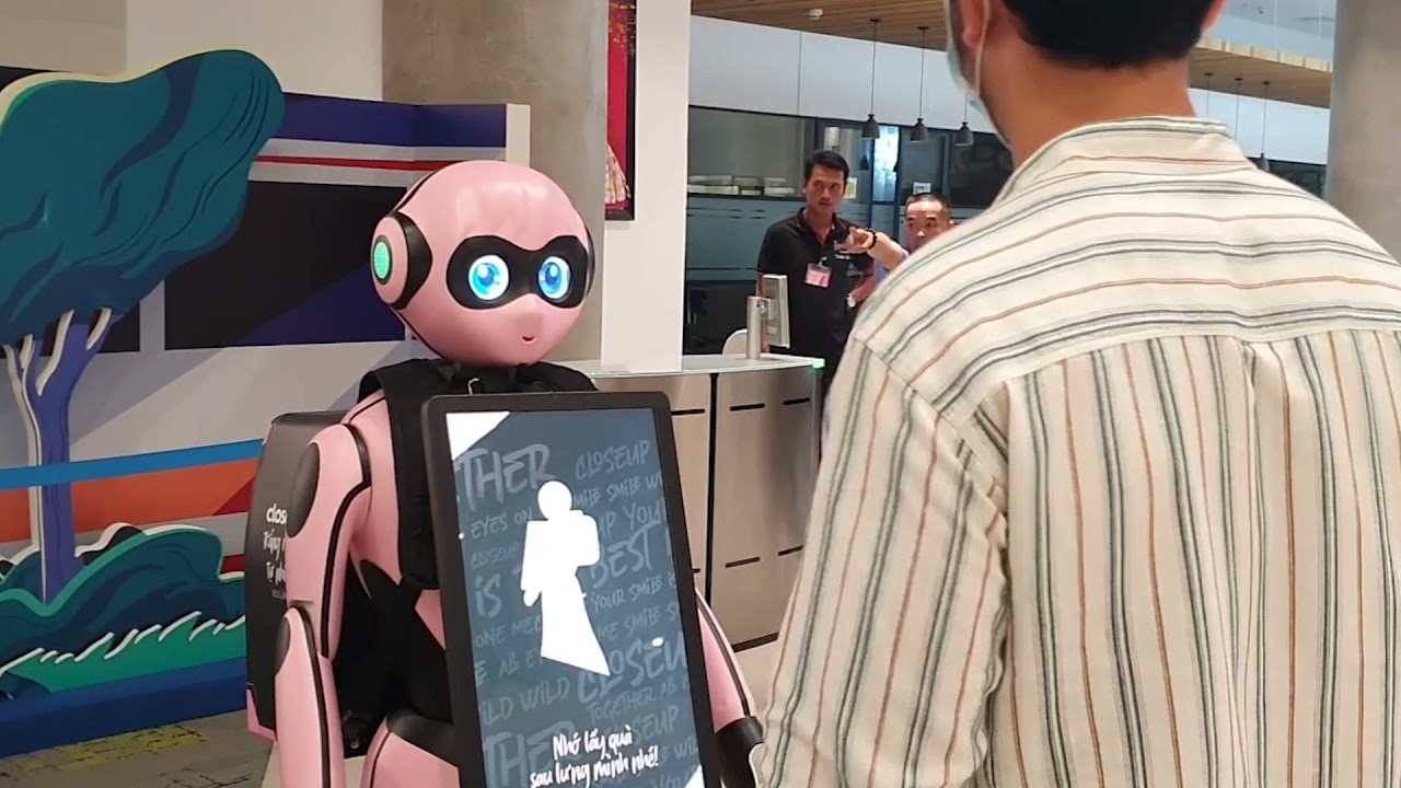 Unilever Robot Creative Retail Awards - YouTube
