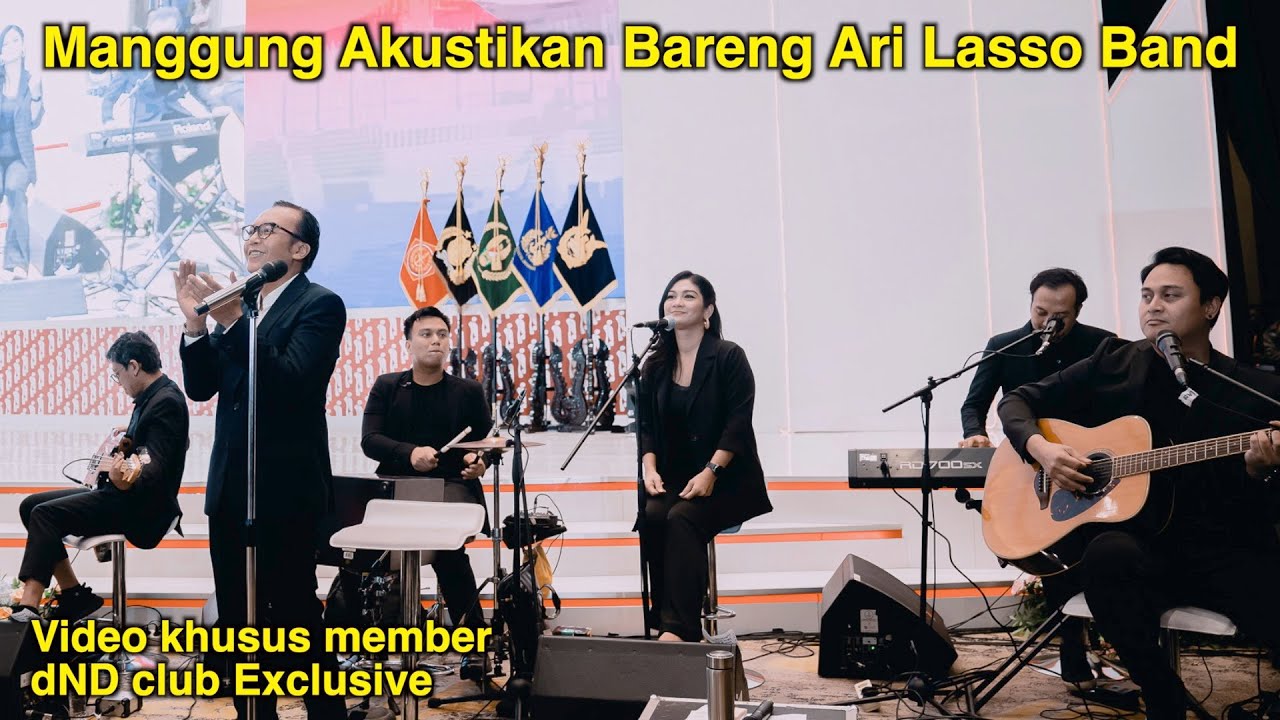 Manggung Akustik Bareng Ari Lasso Band - YouTube
