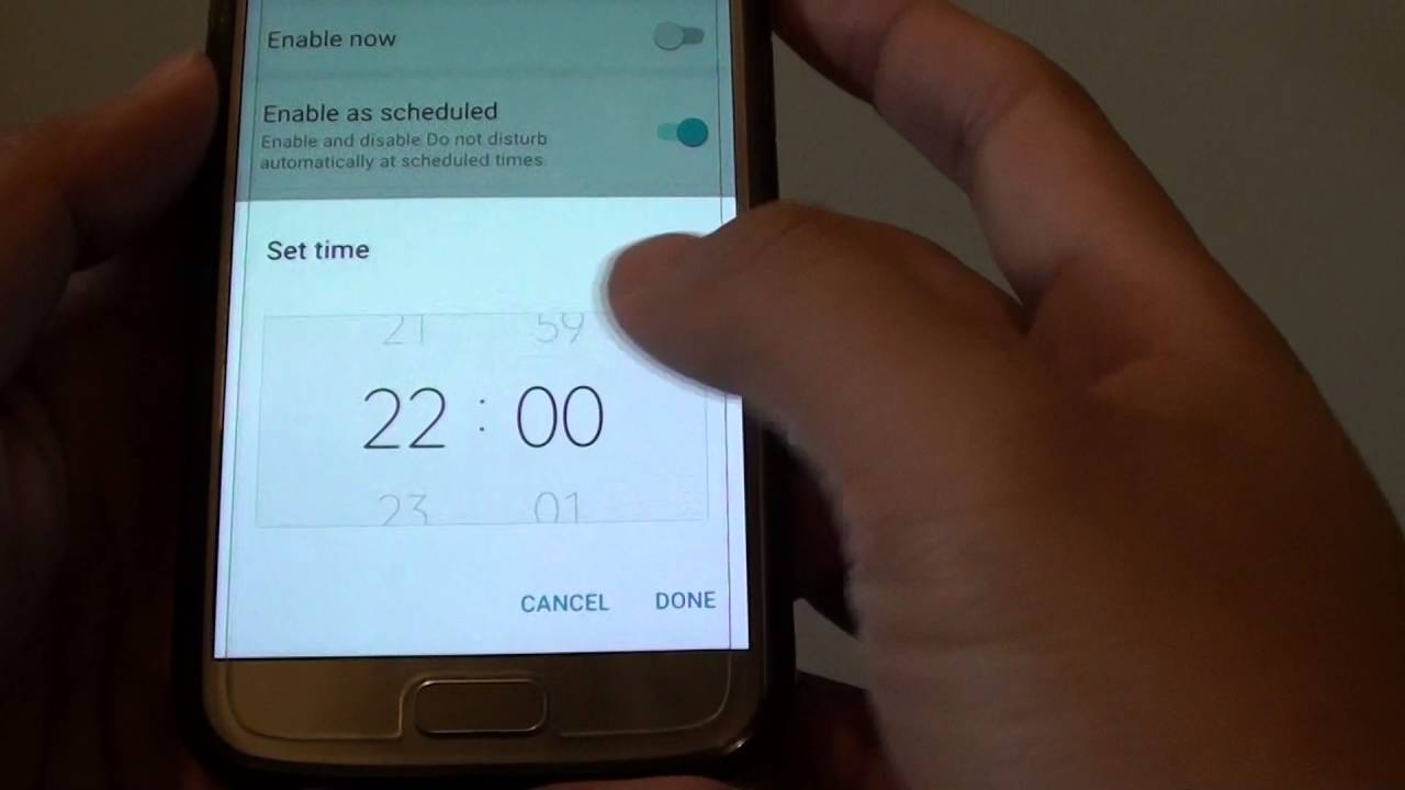 Samsung Galaxy S7 How To Set Do Not Disturb With Schedule Time YouTube samsung-galaxy-s7-how-to-set-do-not-disturb-with-schedule-time-youtube
