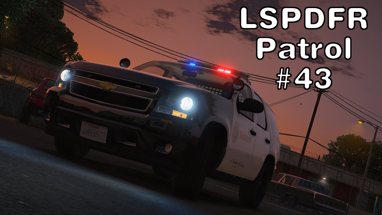 [LSPDFR] Patrol #43 - LASD / LSSD - Police convoy under fire - YouTube
