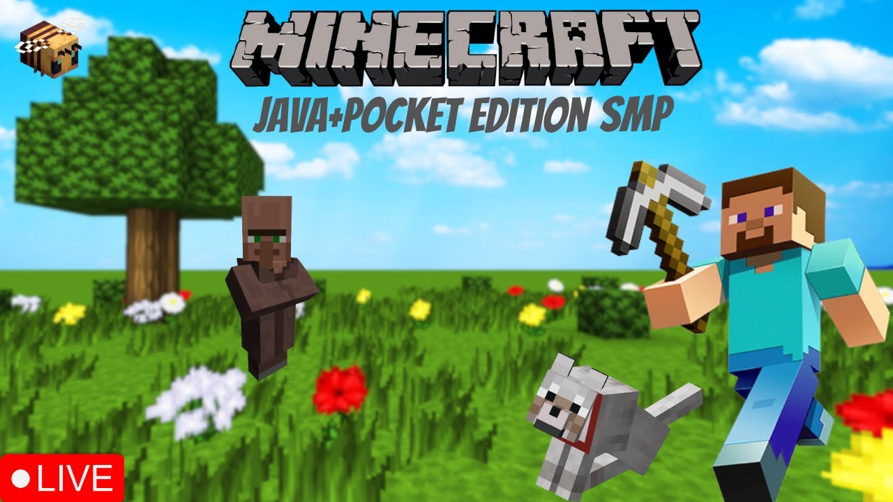 MCPE+JAVA🔴MINECRAFT LIVE STREAM INDIA || PLAYING IN MY SMP 24/7 ONLINE ...