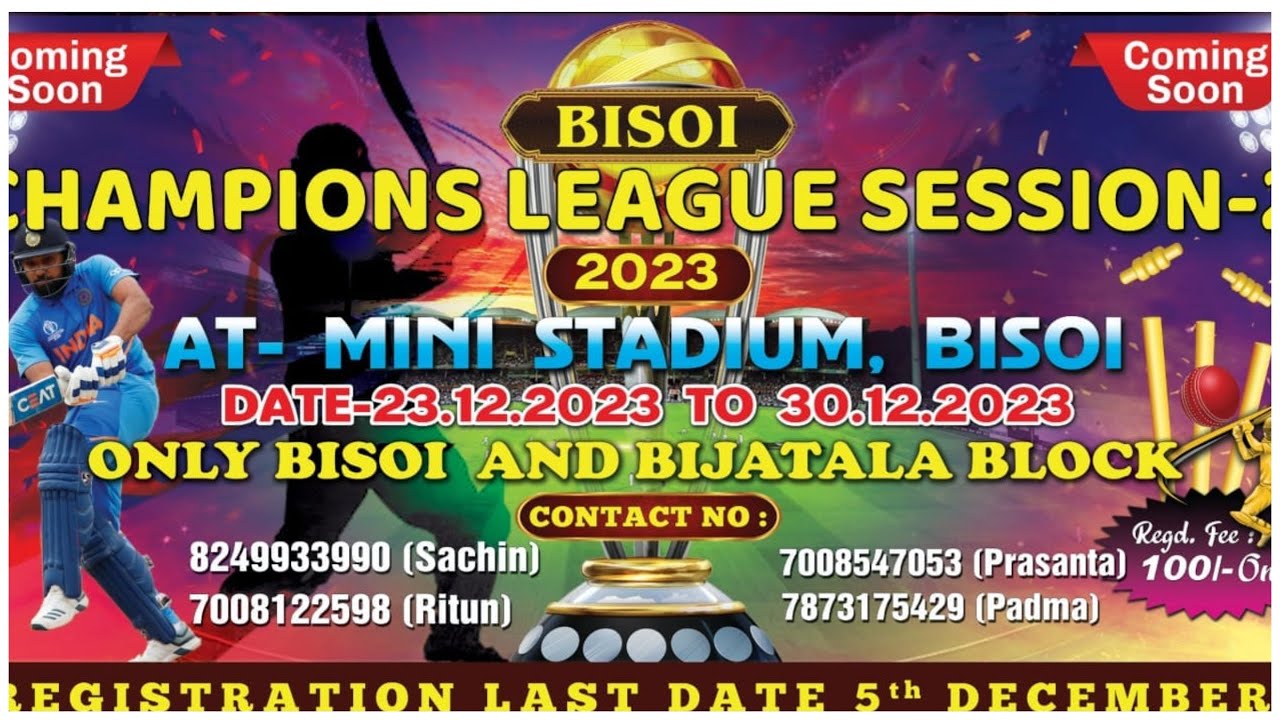 🔴LIVE FINAL MATCH ll SANTILATA ASSOCIATE Vs BISOI FIGHTERS ll BISOI ...