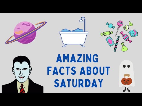 amazing facts about saturday | saturday facts | saturdays | weekend ...