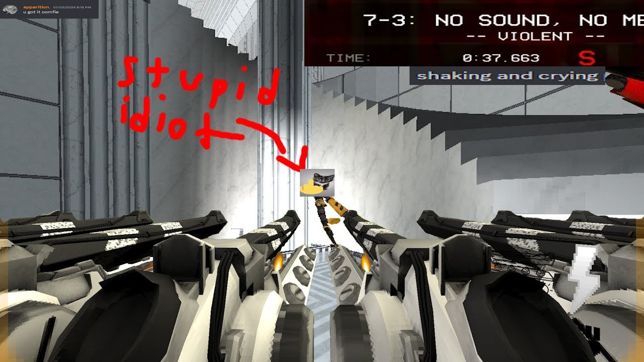 ULTRAKILL 7-3 Any% 37.376 (Former World Record) - YouTube