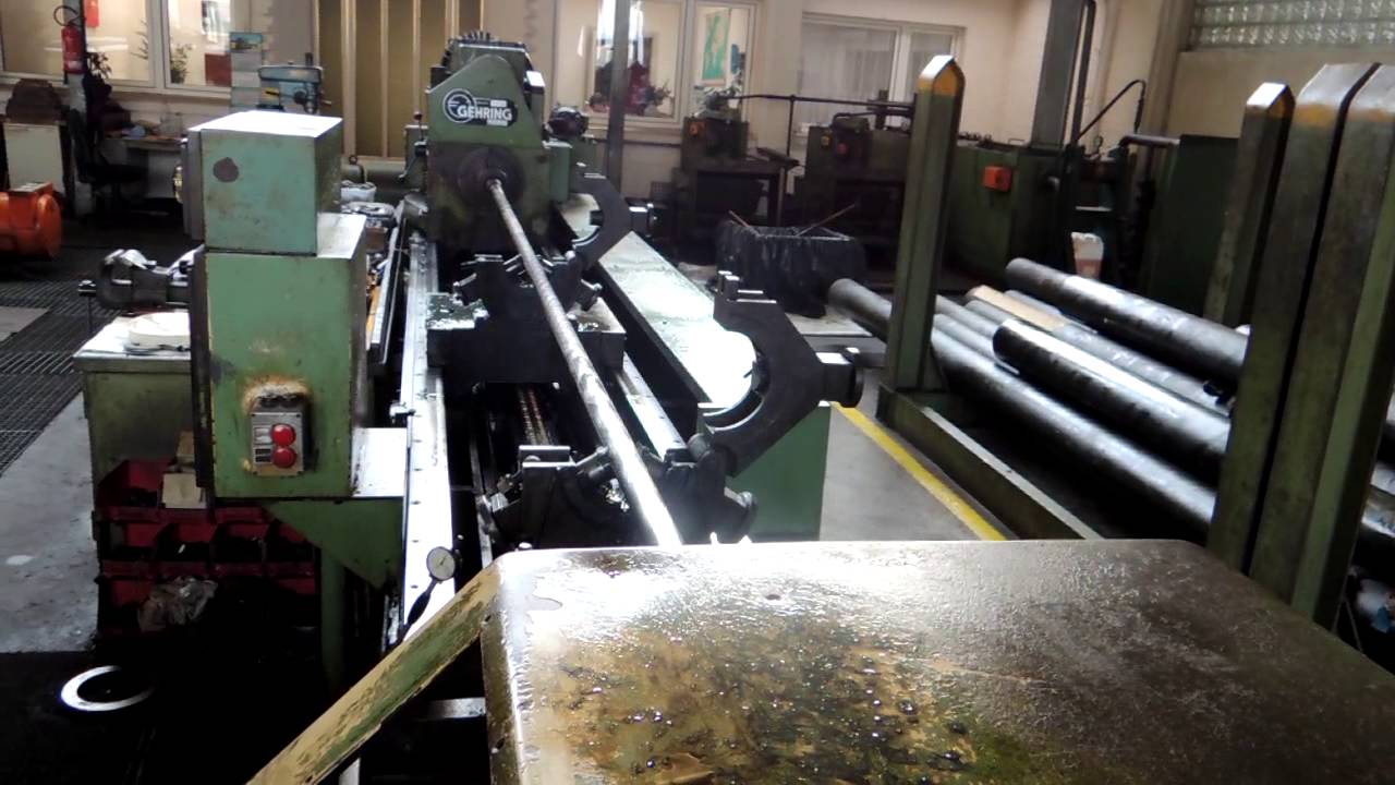GEHRING Honing Machine - YouTube