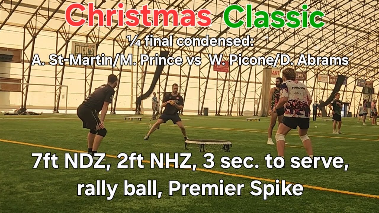 Christmas Classic ¼ final condensed: A. St-Martin/M. Prince vs W ...