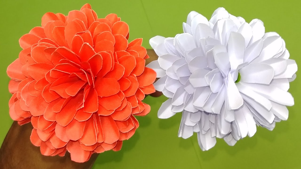 DIY Mini Paper Flowers 🌸 How to Make Small Paper Flower Easy 🌸 Esay ...