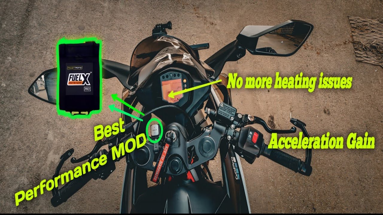 Fuel X Pro installation for Efi motorcycles|KTM RC 390| Auto tuner for ...