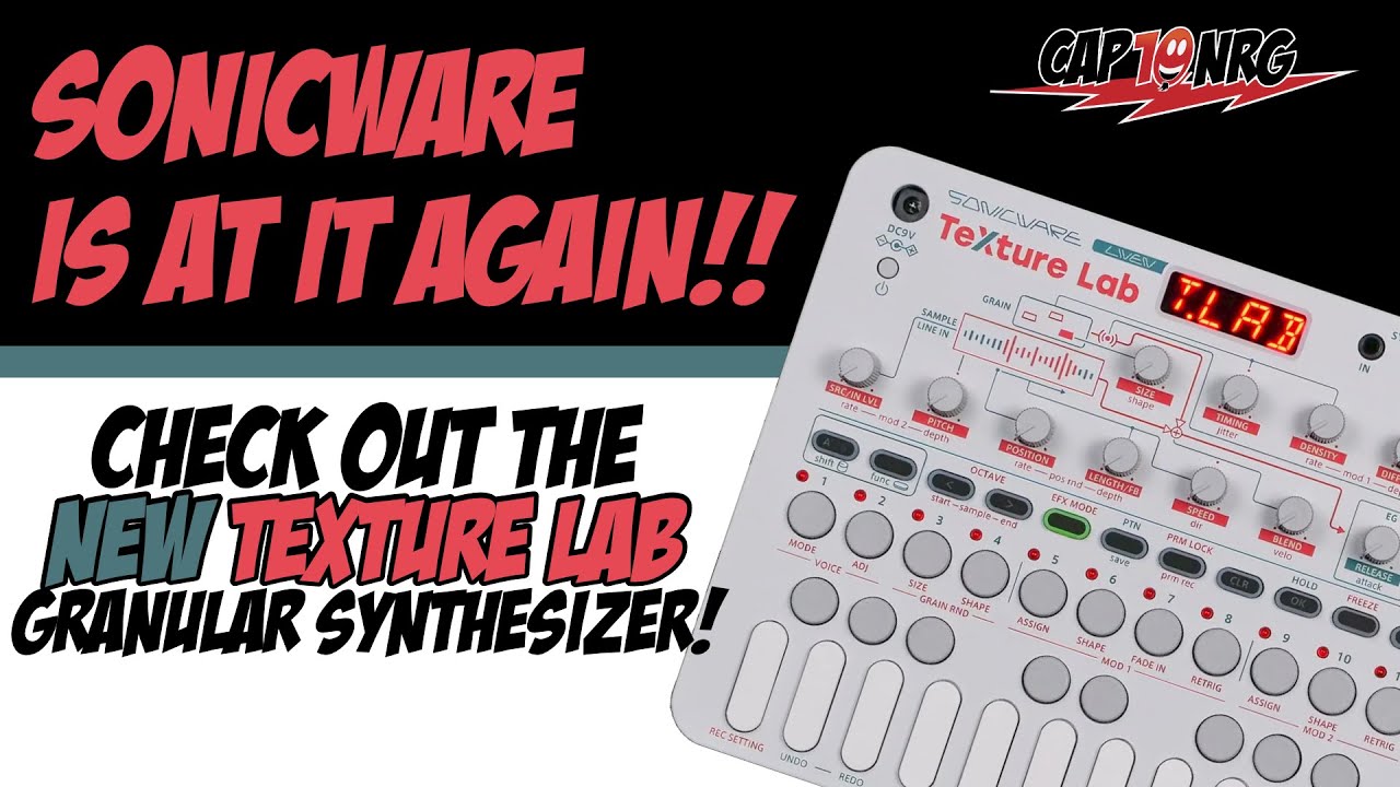 The New TextureLab from Sonicware - YouTube