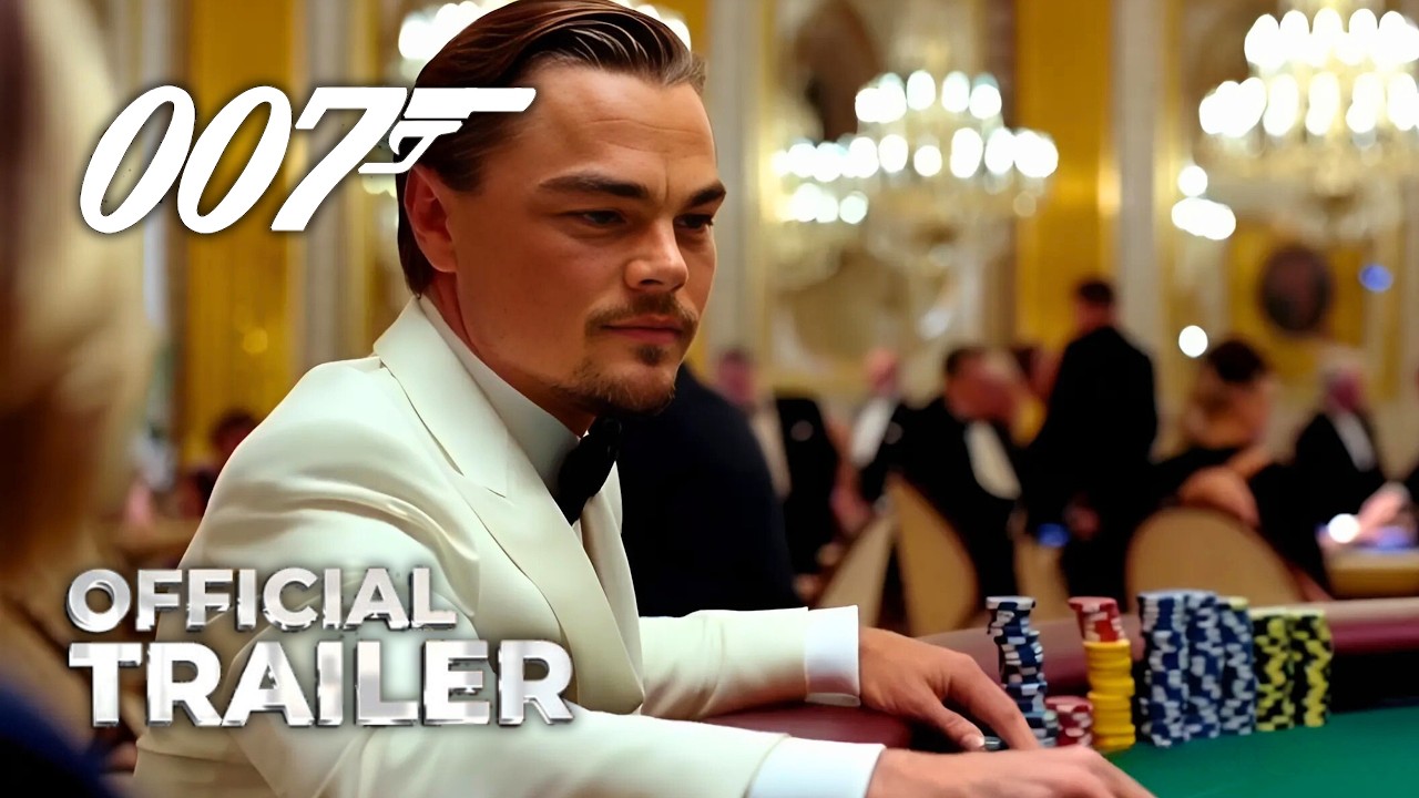 BOND 26 NOVO 007 PRIMEIRO Trailer (1985) Leonardo DiCaprio | Novo James ...