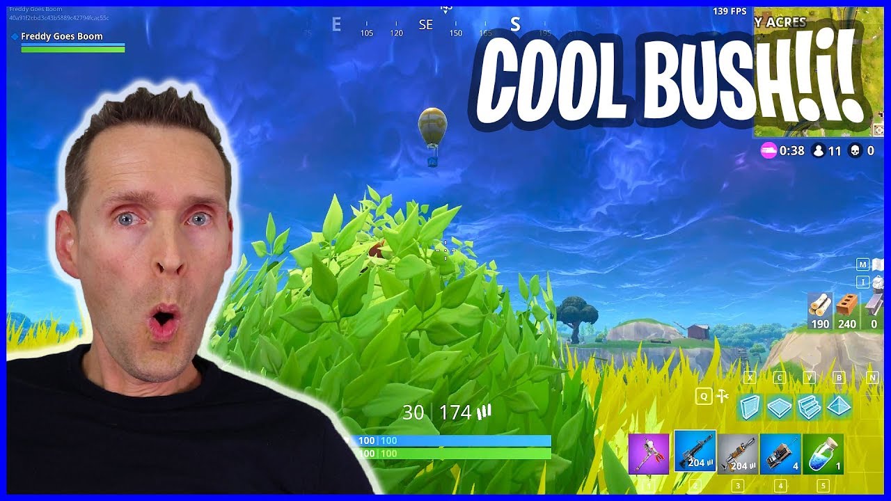 Cool Bush Hiding Gets me in Top 10 Blitz Solo! - YouTube