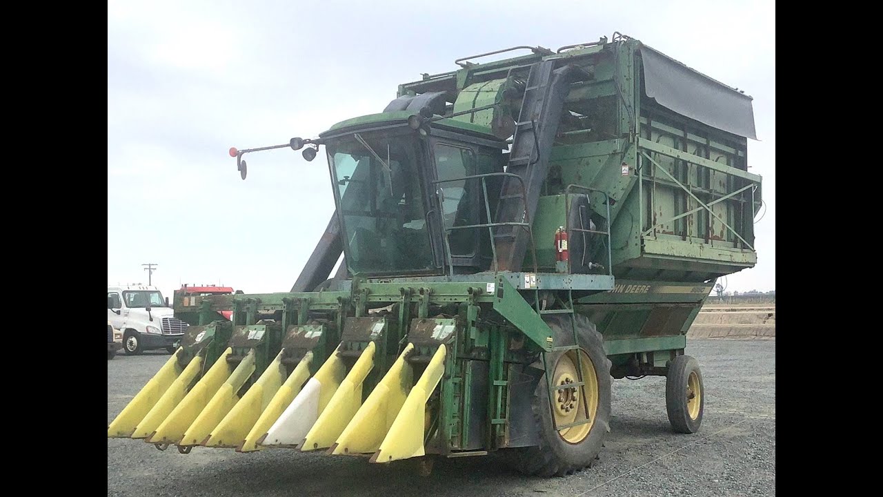 John Deere 9960 Cotton Picker Video - YouTube