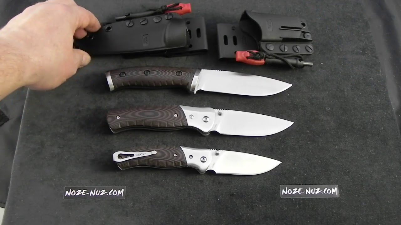 3x Buck Selkirk (Fixed + Folder + Folder) - YouTube
