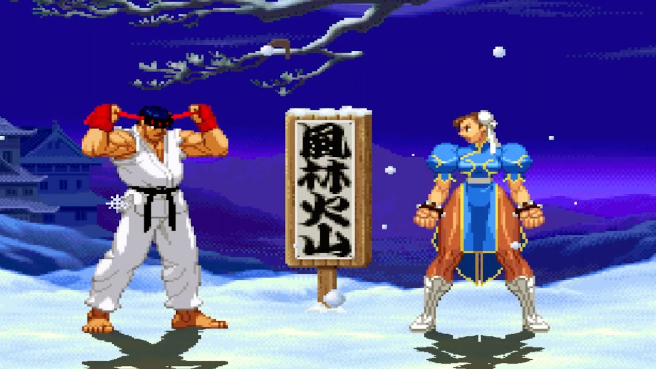 Master Ryu vs Chun‑Li | The Hadou Master Against the Lightning Kick ...