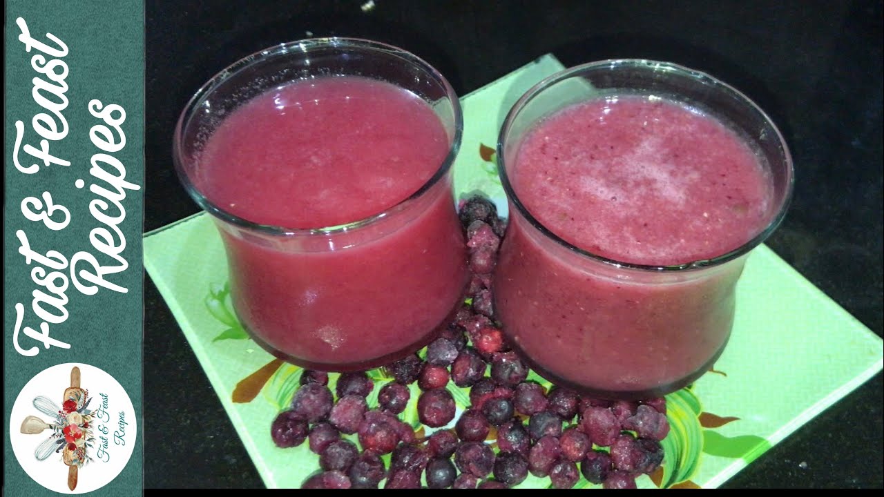 Refreshing & Healthy Falsa Juice Recipe || Fast & Feast Recipes - YouTube
