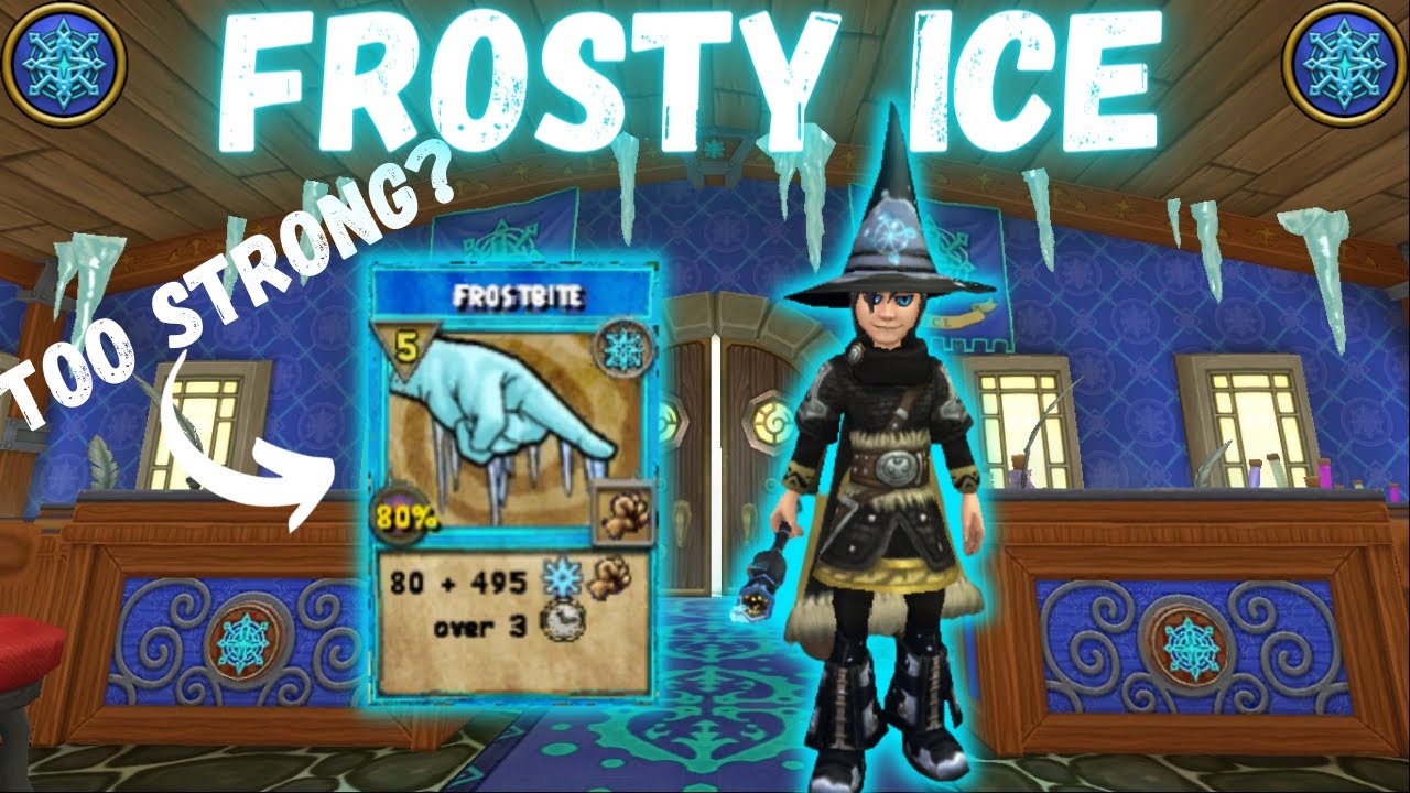 Wizard101: Legendary FROSTY Ice pvp with massive destruction - YouTube
