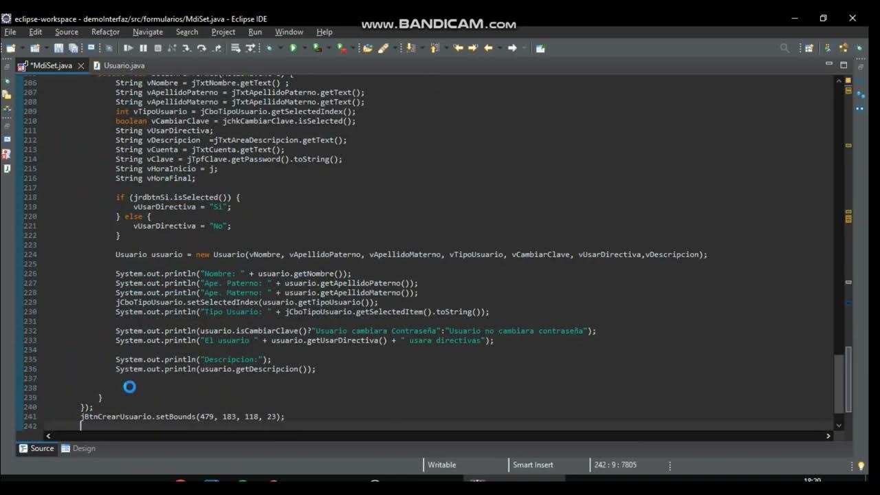 Clase 17 Java Parte II - JFormattedTextField, JPasswordField, JTextPane - YouTube